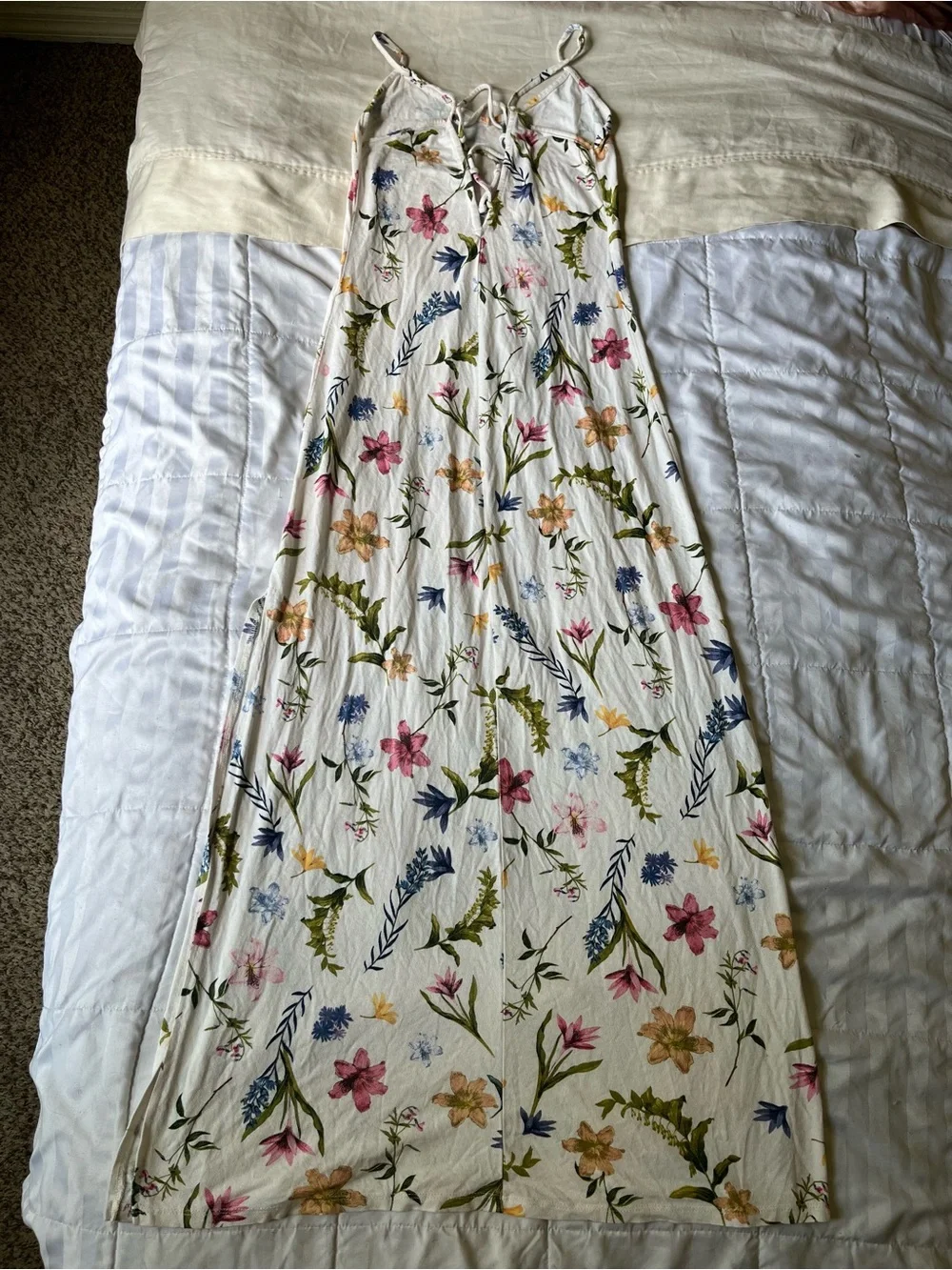 Bershka | Dresses | Bershka Floral Maxi Dress | Poshmark